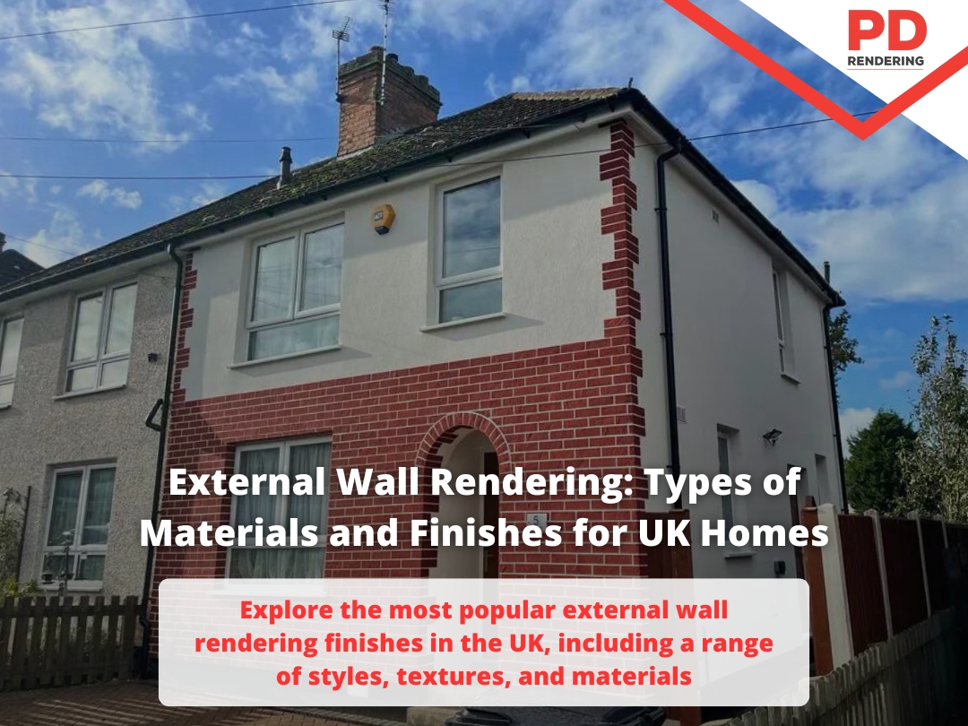 External Wall Rendering: Types of Materials and Finishes for UK Homes